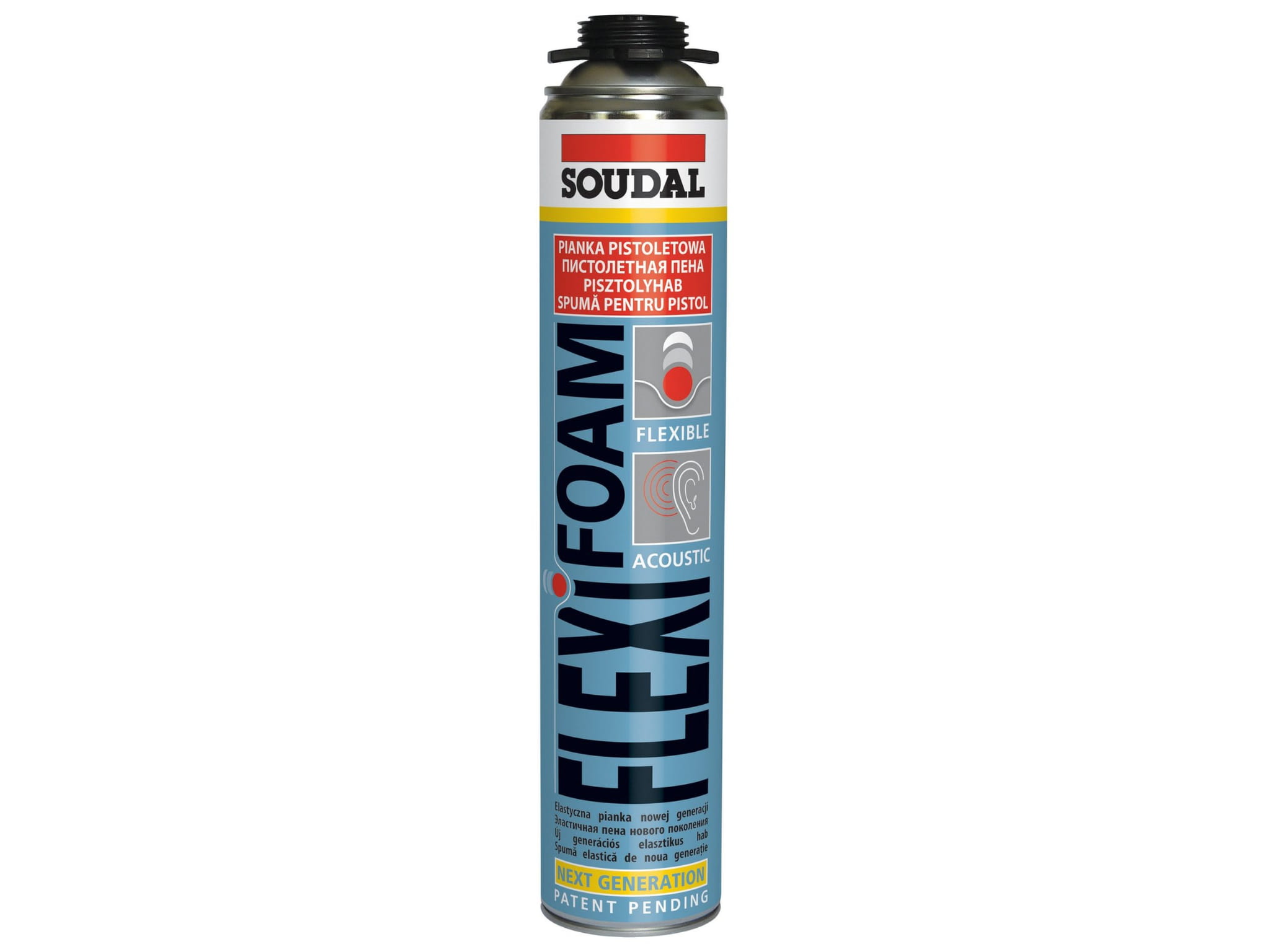 Soudal Piana montażowa FLEXIFOAM USZCZELNIAJĄCA 750 ml | Dobra Cena ...